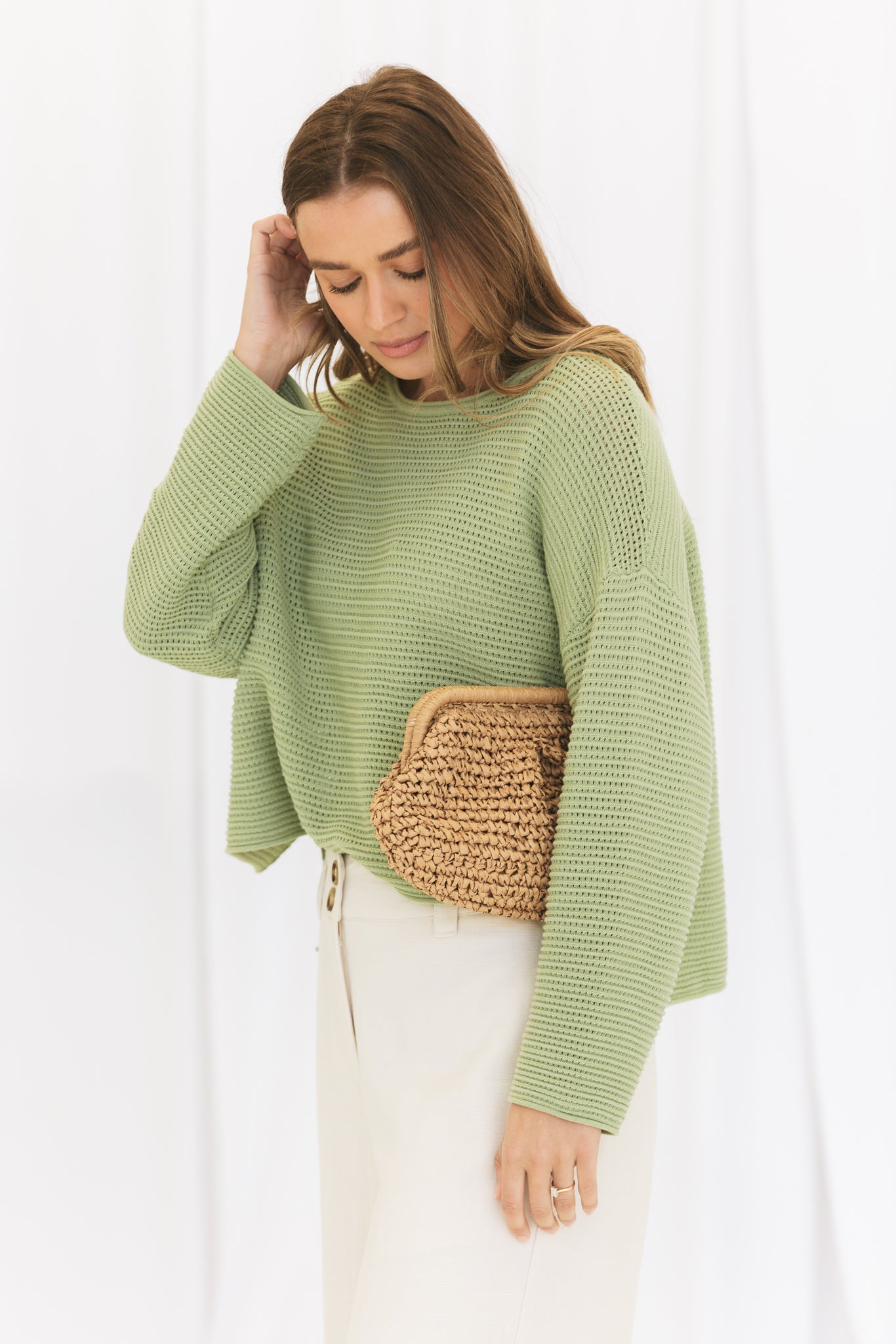 Shell Clutch - Natural | Betty Lane